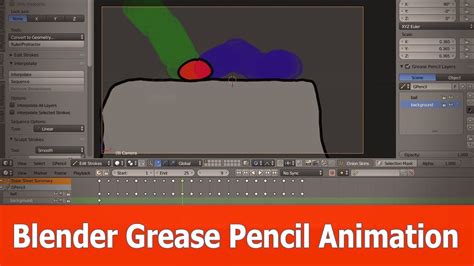Blender Grease Pencil Animation Tutorial Youtube