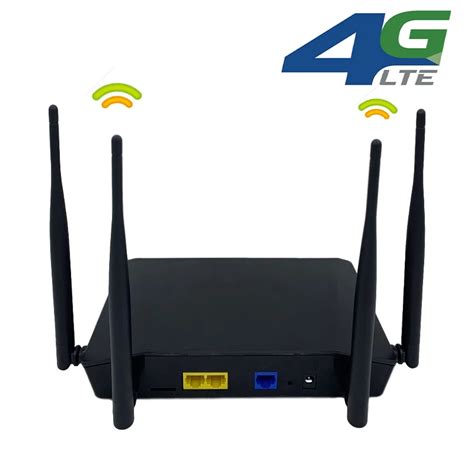 Unlocked 300Mbps Wifi Routers 4G LTE CPE Mobile Router With LAN Port