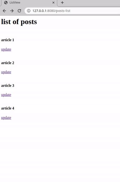 understanding django updateview with simple example