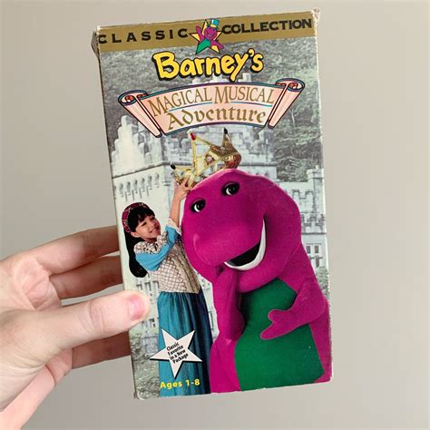 Barney S Magical Musical Adventure VHS Tape 1992 Vintage Etsy