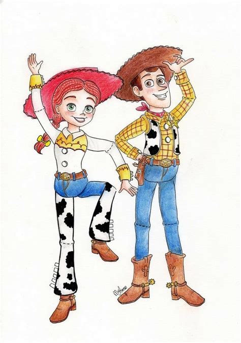 Disney Toys Disney Cartoons Disney Pixar Woody And Jessie Jessie