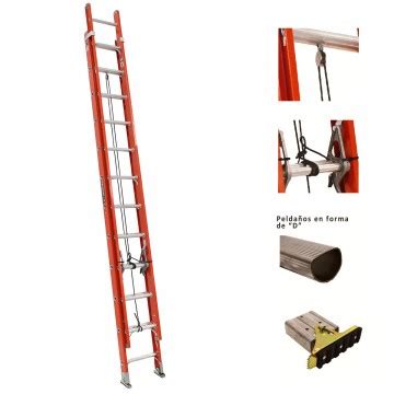 Escalera Fibra Vidrio Ext Escalumex Pelda Os Mts Fer Tipo A