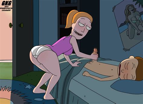 Sneaking Into Mortys Room At Night Rick And Morty GKG