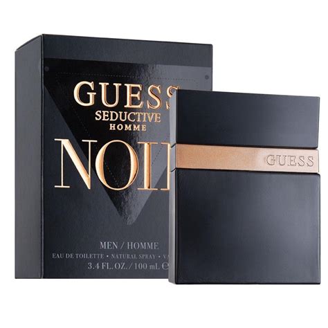Buy Guess Seductive Noir For Men Eau De Toilette 100ml Online At