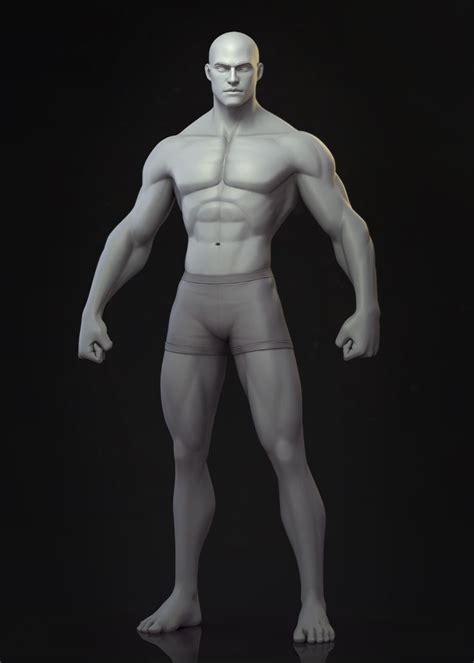 Artstation Stylized Male Hans Kristian Andersen Anatomy Practice