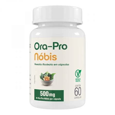 Ora Pro Nóbis 500mg 60 Cápsulas ApisNutri Infinity Vitaminas e