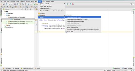 Tutorial Kotlin Android Konfigurasi Kotlin Pada Android Studio