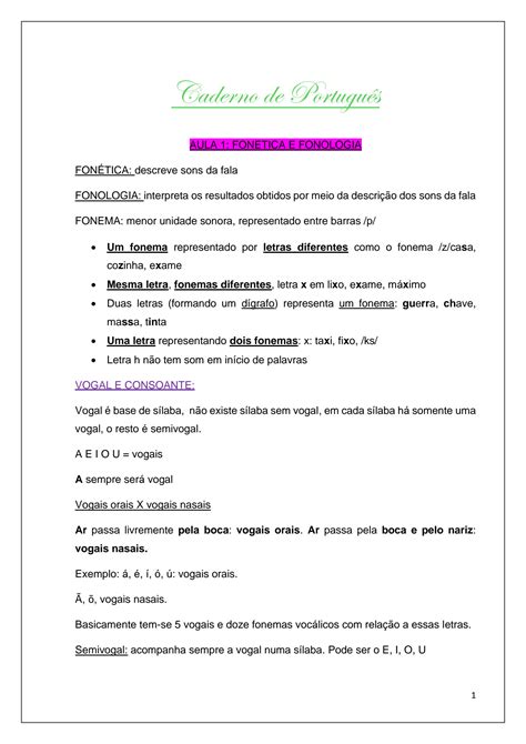 SOLUTION Fonetica E Fonologia Studypool
