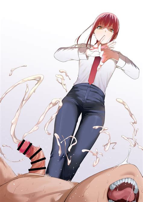 Makima And Denji Chainsaw Man Drawn By Chicke Iii Danbooru
