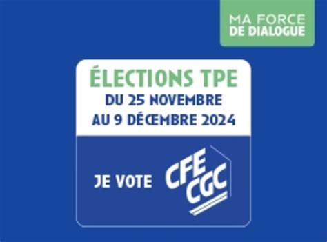 Lections Tpe Votez Cfe Cgc Cfe Cgc