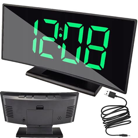 Zegar Cyfrowy Elektroniczny Budzik Led Termometr L Logit Sklep