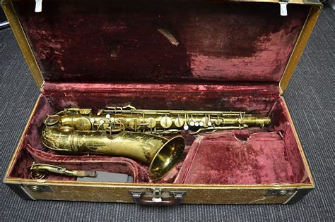 Conn M Naked Lady Tenor Sax Transitional Chu Berry Reverb