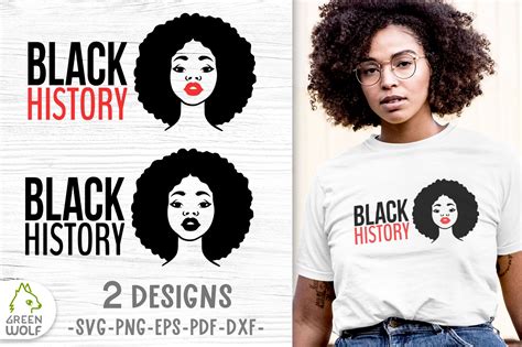 Black History Month Svg Black Woman Svg African American Svg Files By