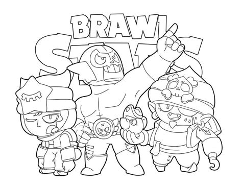 Brawl Stars Imprimabil Pentru Copii
