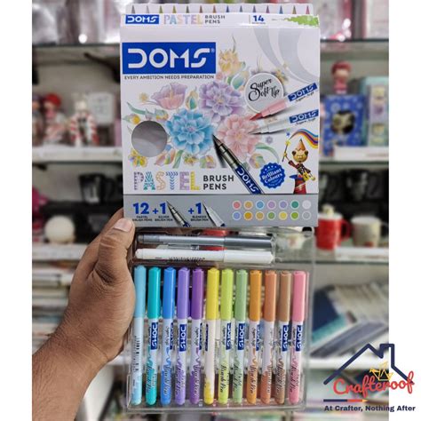 Doms Pastel Brush Pen Art No 8737 Crafteroof