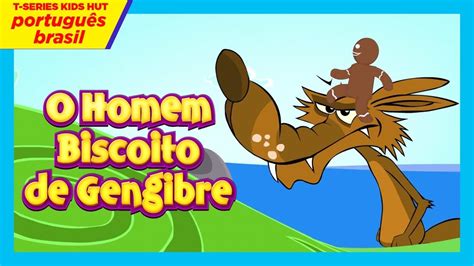 O Homem Biscoito de Gengibre História de Embalar Contos de Fadas