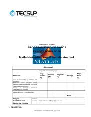 Lab06 Simulink Docx CODIGO DEL CURSO PROCESAMIENTO DE DATOS