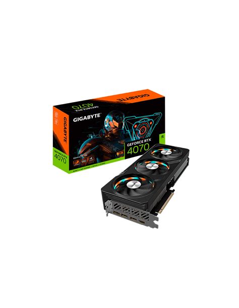 Gigabyte RTX 4070 Gaming OC 12GB GDDR6X DLSS3 Tarjeta gráfica