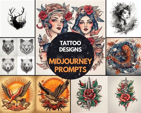 Midjourney Prompt Tattoo Design High Quality Customizable Etsy
