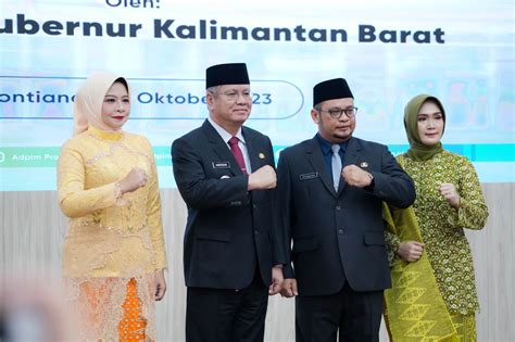 Pj Gubernur Kalimantan Barat Melantik Pj Sekretaris Daerah Kalimantan