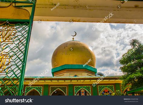 Golden Mosque Over Royalty Free Licensable Stock Photos