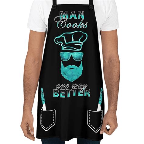BBQ Aprons For Men Aprons For Men Chef Apron Funny Apron Kitchen