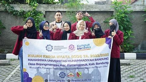 Universitas Muhammadiyah Bandung Lepas 1 492 Mahasiswa Peserta KKN