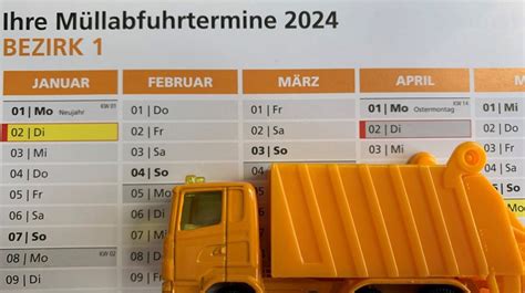 Müllabfuhr Kalender 2024 Glenn Kalinda