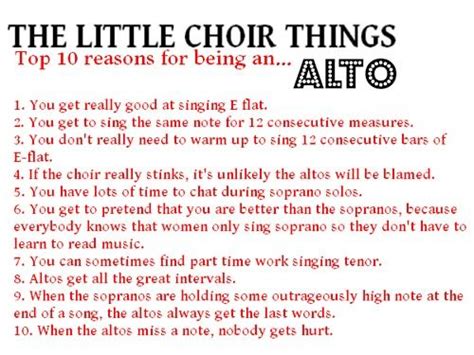 Quotes About Singing In A Choir