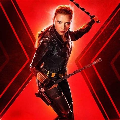 Scarlett Johansson Black Widow Posters And Promotional Photos 2020 04 Gotceleb