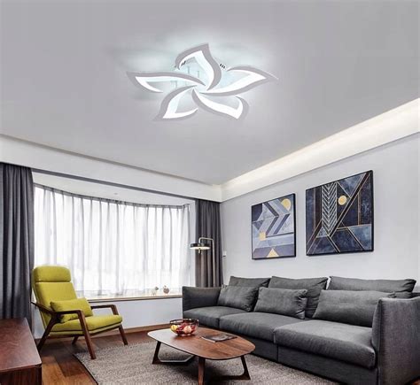 Lampa Sufitowa Yrandol Led Ciemniana Nowoczesna W Z Pilotem Goeco