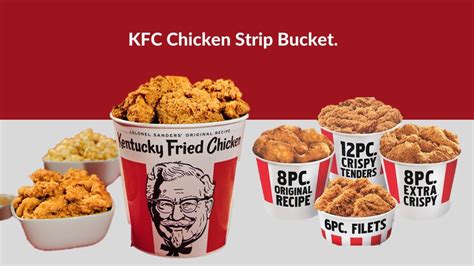 Best KFC Chicken Strip Bucket 2023 KFC Menu