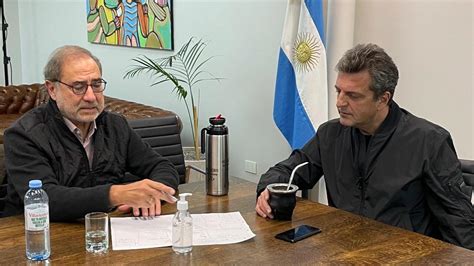 Sergio Massa Viajar A Estados Unidos En La Primera Semana De Septiembre