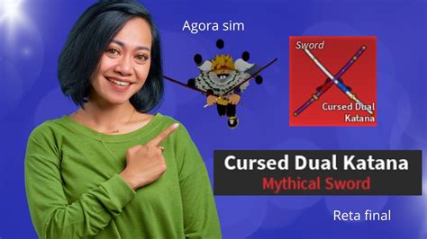 Tutorial De Como Conseguir Cursed Dual Katana Blox Fruits Youtube