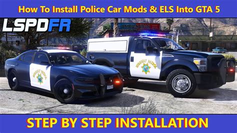 How To Install Police Car Mods Els Into Gta Step By Step Lspdfr