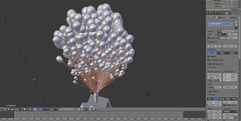 How To Create An Enormous Bunch Of Balloons Modeling Blender