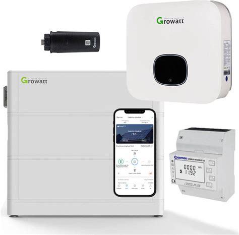 Growatt MIN 2500 XH 2 5kW Hybride Omvormer Met 5 12kWh Thuisbatterij Bol