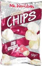 Mr Knabbits Kartoffel Chips Mit Paprika