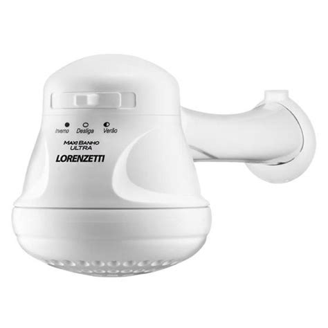 Chuveiro Lorenzetti Maxi Banho Ultra 127v 5500w C Cano Chuveiro