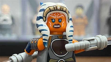Custom Lego Star Wars Ahsoka Minifigure A Risky But Stunning