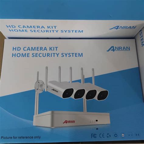 Anran CCTV Home Security Cameras 4 Channel 5MP WIFI NVR Kit H265 Video