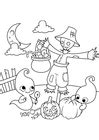 Bildene For Fargelegging Halloween Gratis Bilder Fargelegge