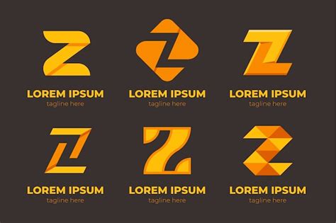 Modèles De Logo Créatif Lettre Z Vecteur Premium