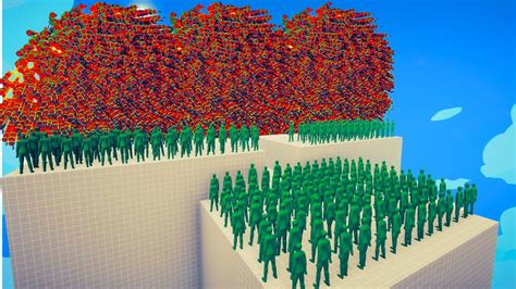 200x ZOMBIE ARMY 2x GIANT Vs EVERY GOD In CORRIDOR Totally Accurate