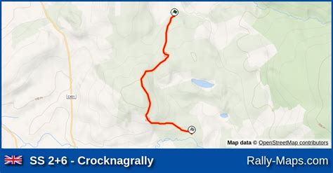 SS 2 6 Crocknagrally Stage Map Fivemiletown Rally 2023 Rally