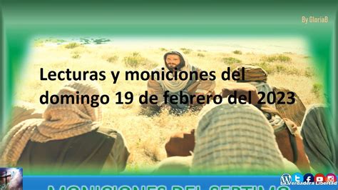 Moniciones Domingo De Febrero De Image To U