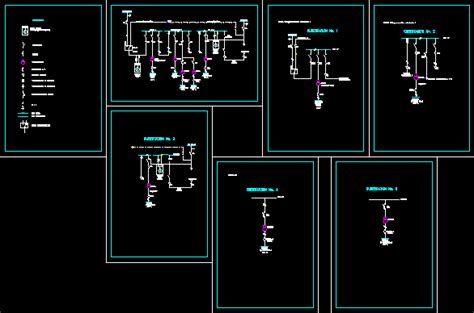 Diagrama Unifilar De Una Subestacion Electrica Tipo Poste Un