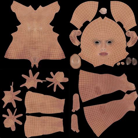 Nude Female Full Body 3d Model 100 Ma Free3d