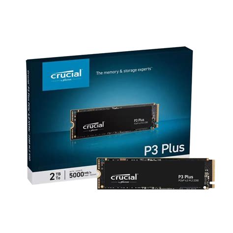 DISCO SSD M 2 CRUCIAL 2 TB P3 PLUS