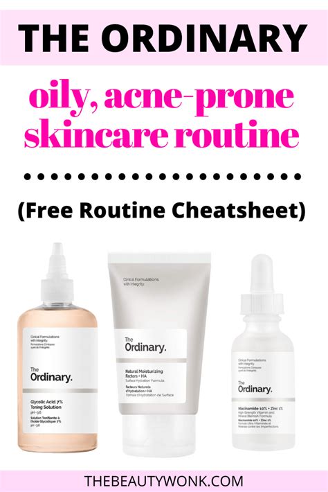 The Ordinary Skincare Regimen For Brown Acne Prone Skin Artofit